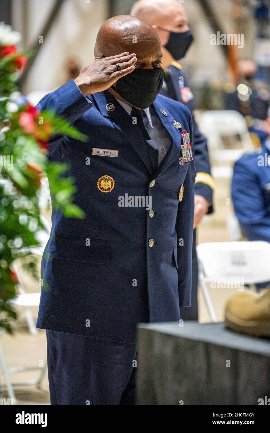 Air Force Command Chief Master Sgt.Tony L. Whitehead, der hochrangige Berater des Chefs der ...