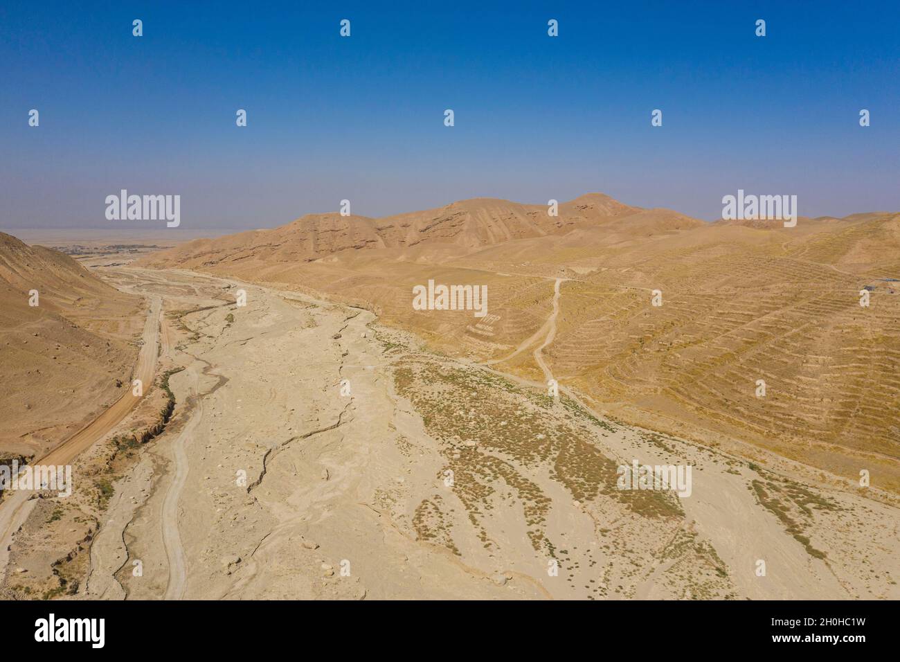 Blick über die Schlucht des Chearkent-Tores, Chimtal-Bezirk, Mazar-E ...