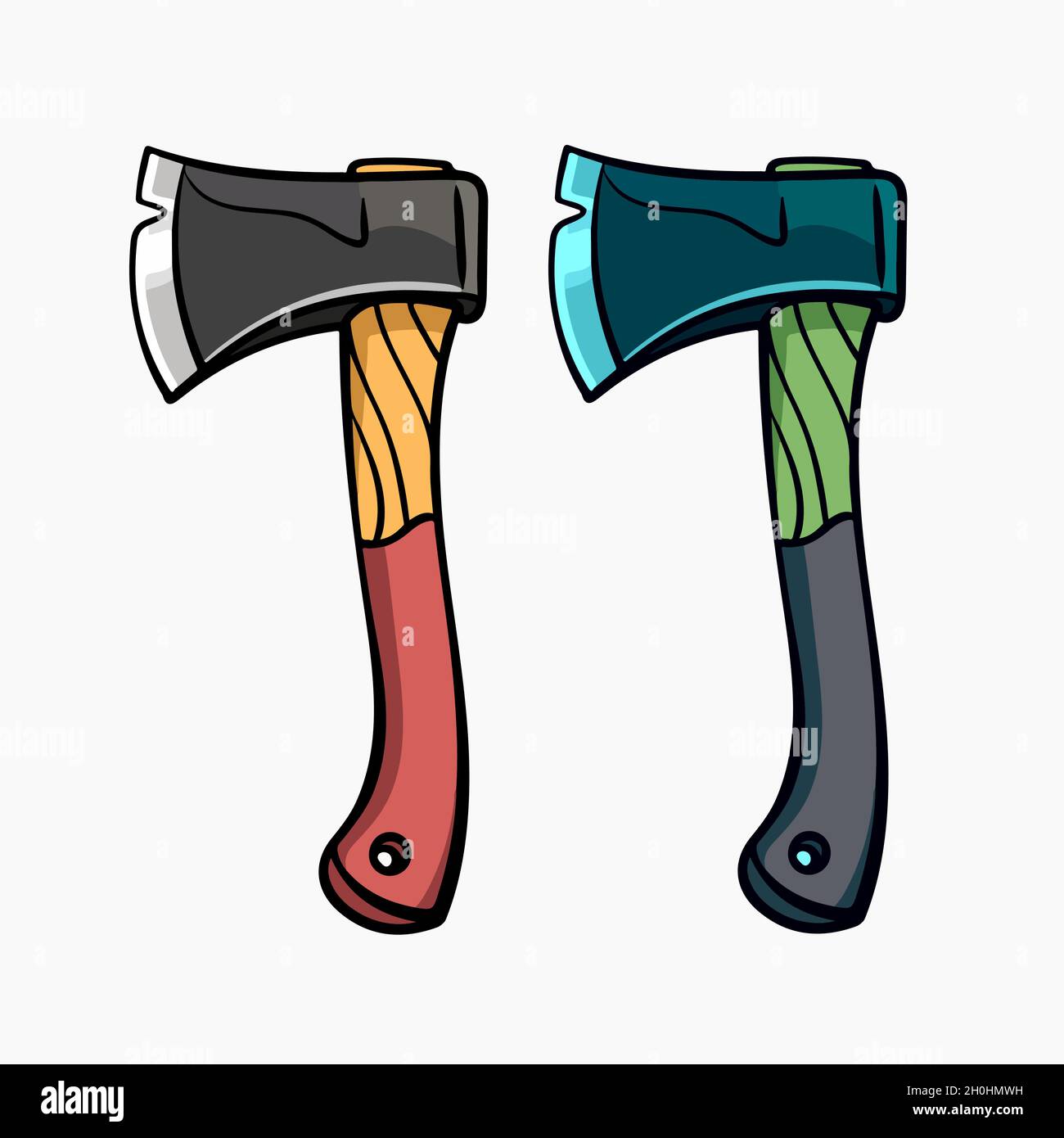 Ax Vektor Illustration Cartoon Clipart Stock-Vektorgrafik - Alamy