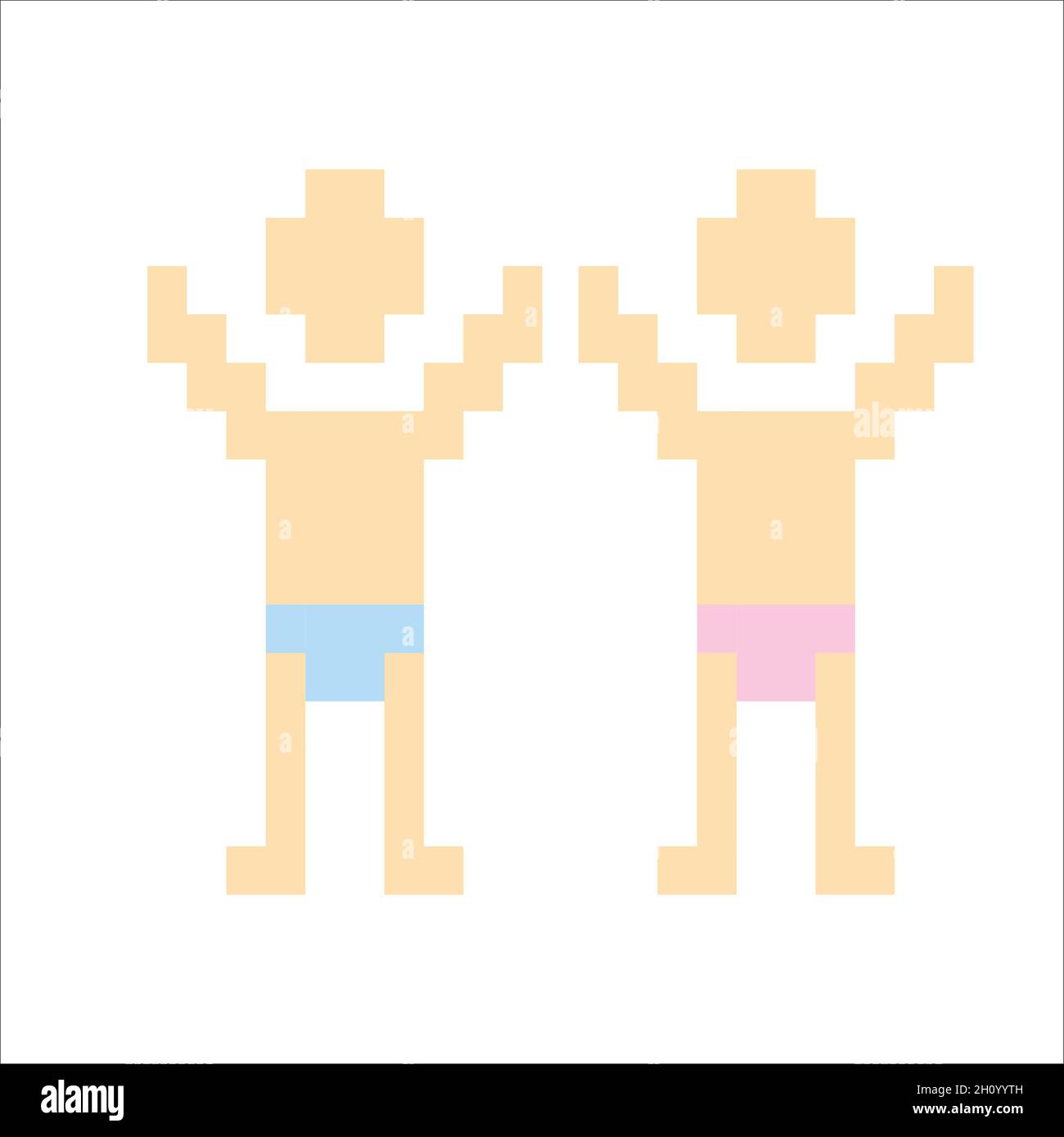 2d pixel art -Fotos und -Bildmaterial in hoher Auflösung – Alamy