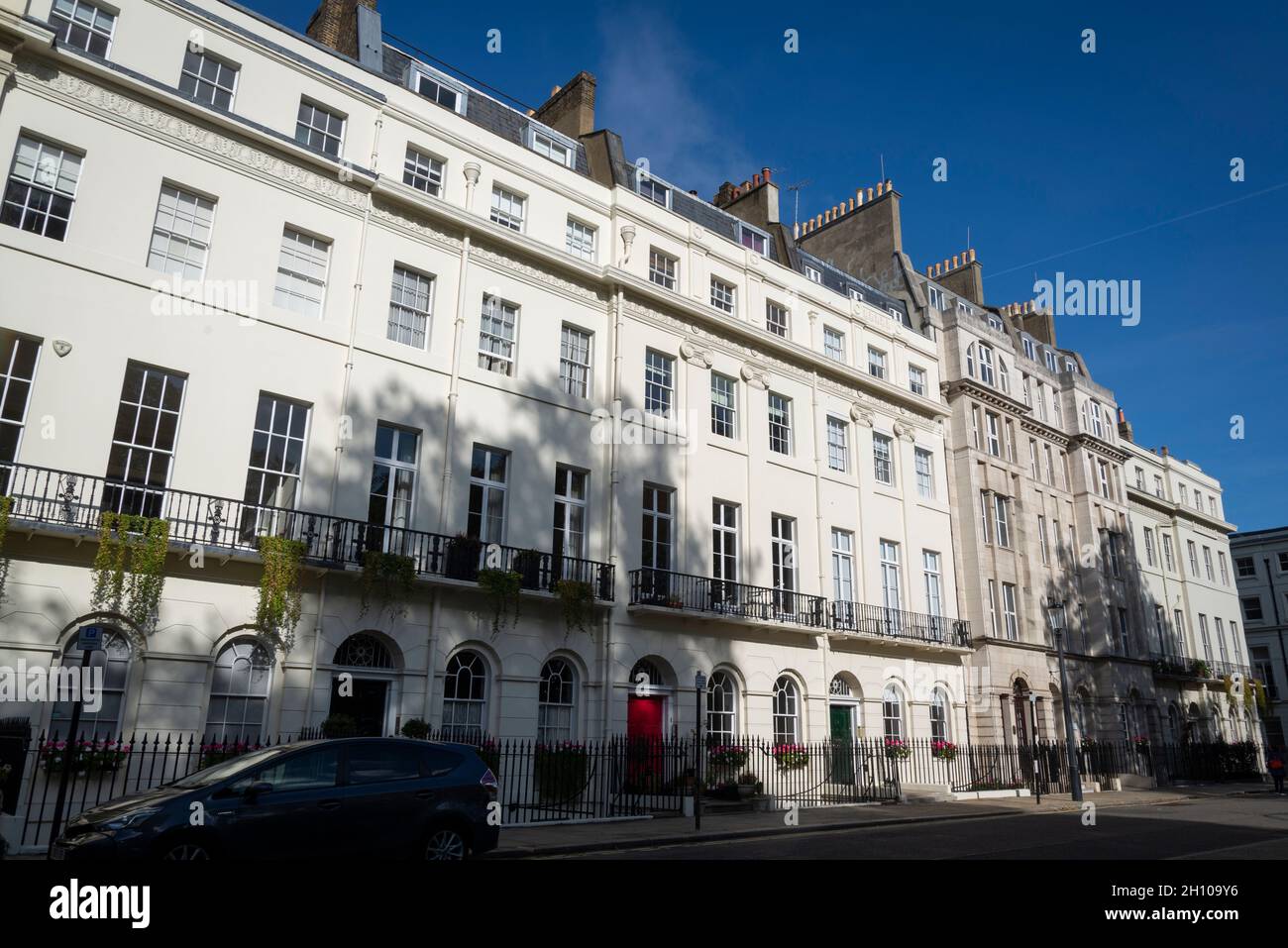 Georgisches stadthaus fitzroy square london -Fotos und -Bildmaterial in ...