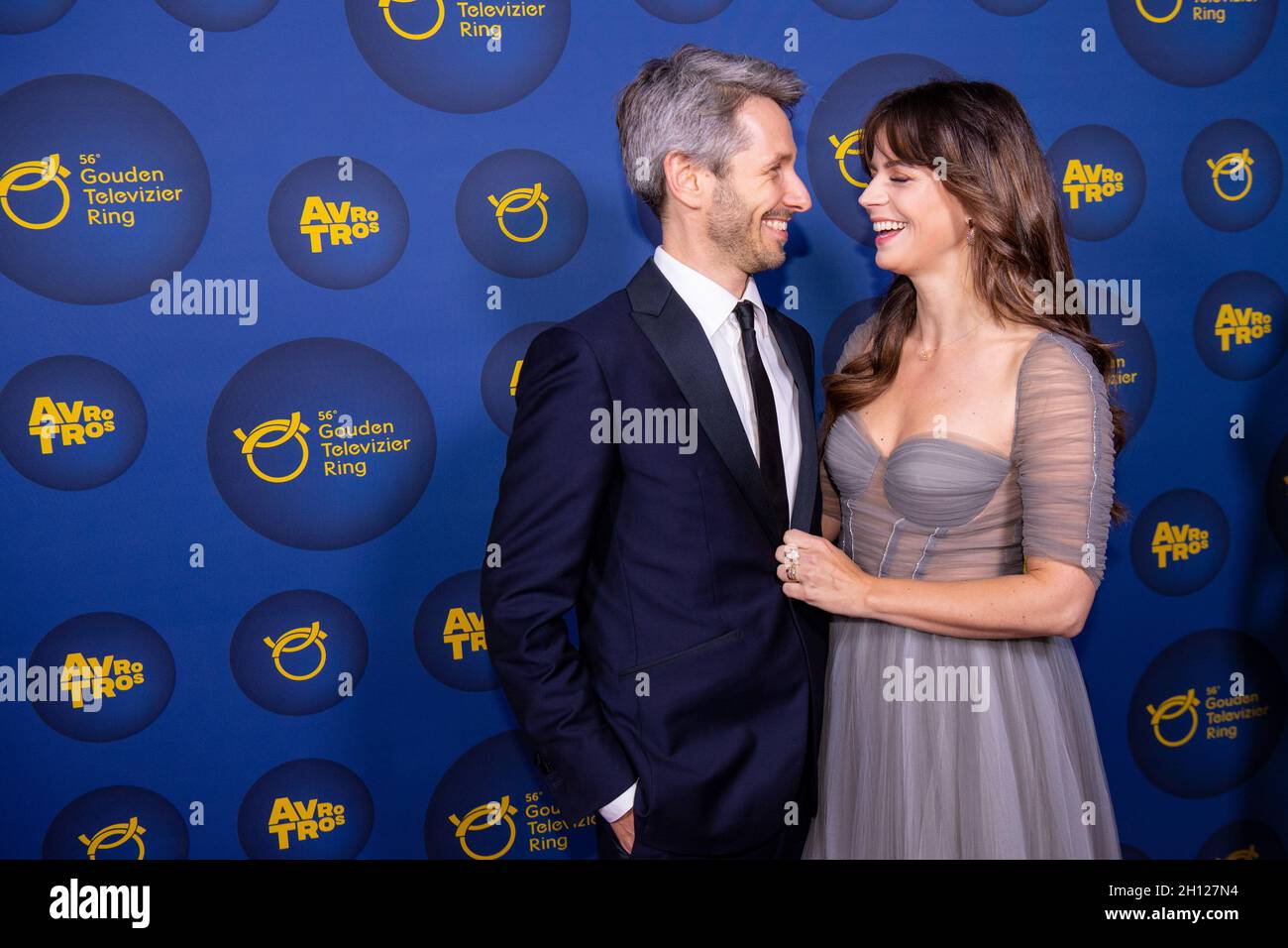 Wouter de Jong und Elise Schaap nehmen an der 56. Televizier-Ring Gala ...