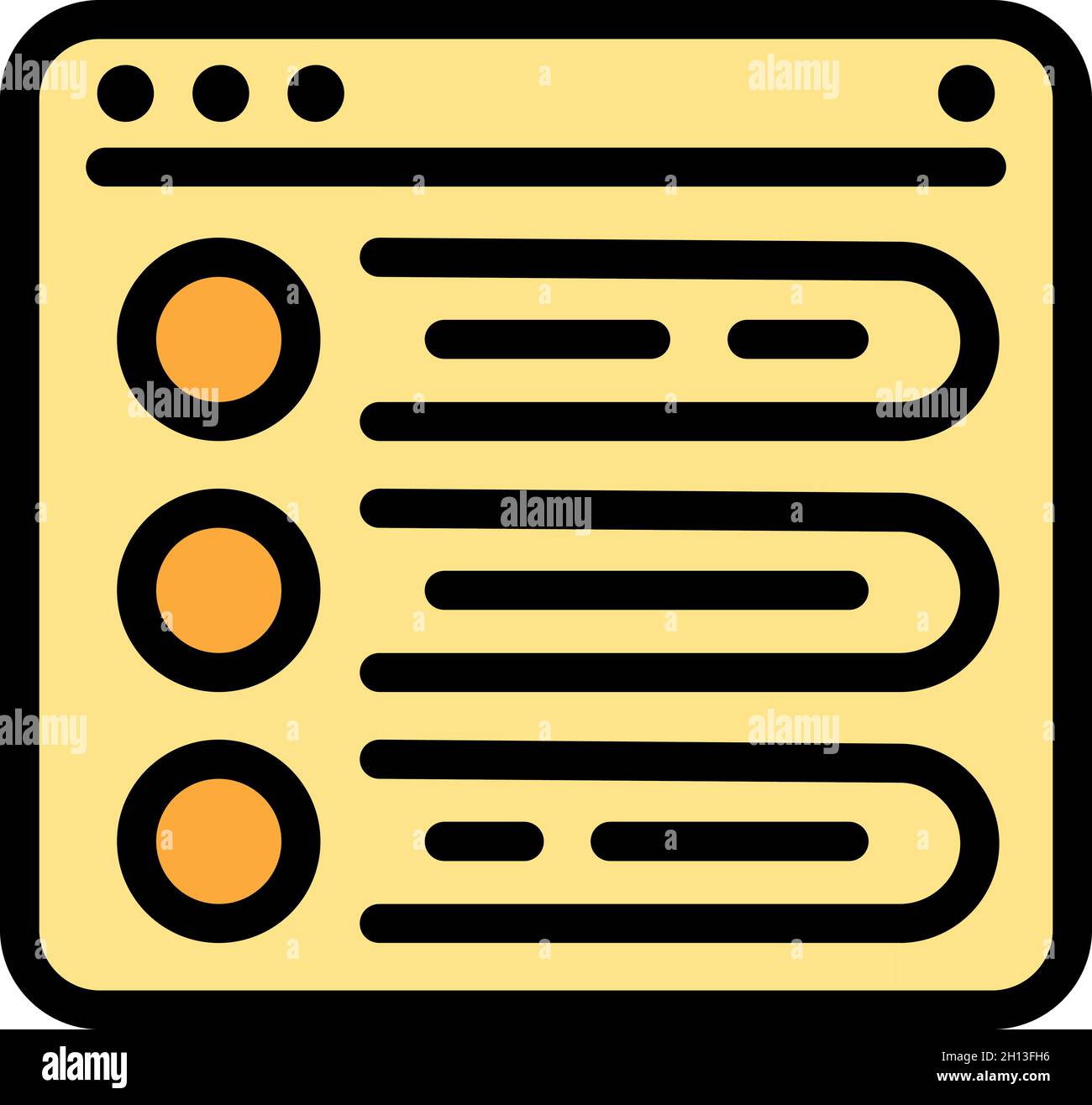 Symbol für elektronisches Formular. Umriss elektronische Form Vektor ...