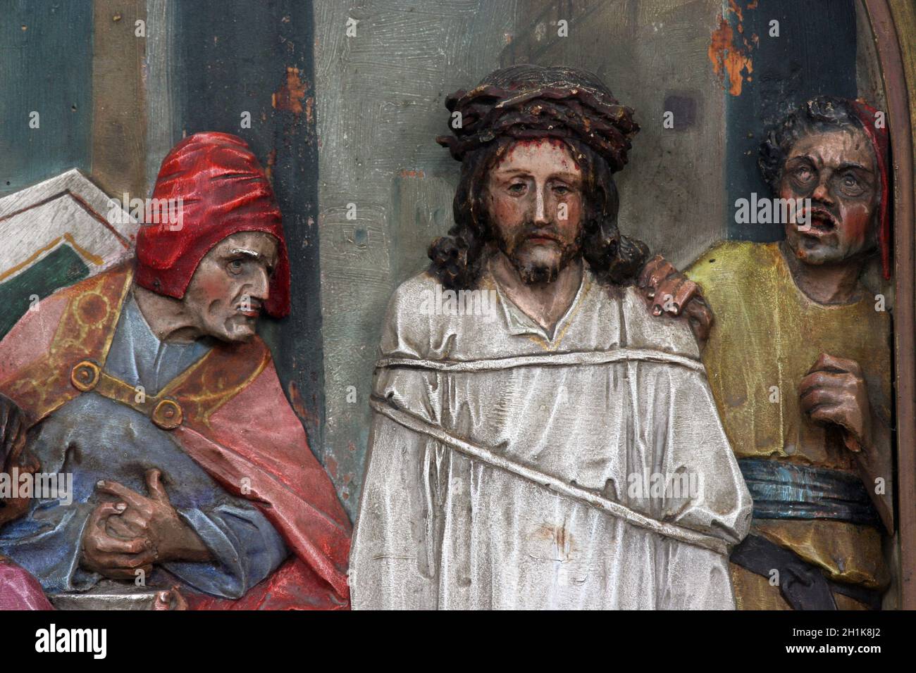 Jesus ist zum tode verurteilt -Fotos und -Bildmaterial in hoher ...