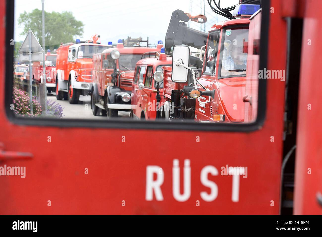 Feuerwehr oldtimer -Fotos und -Bildmaterial in hoher Auflösung – Alamy