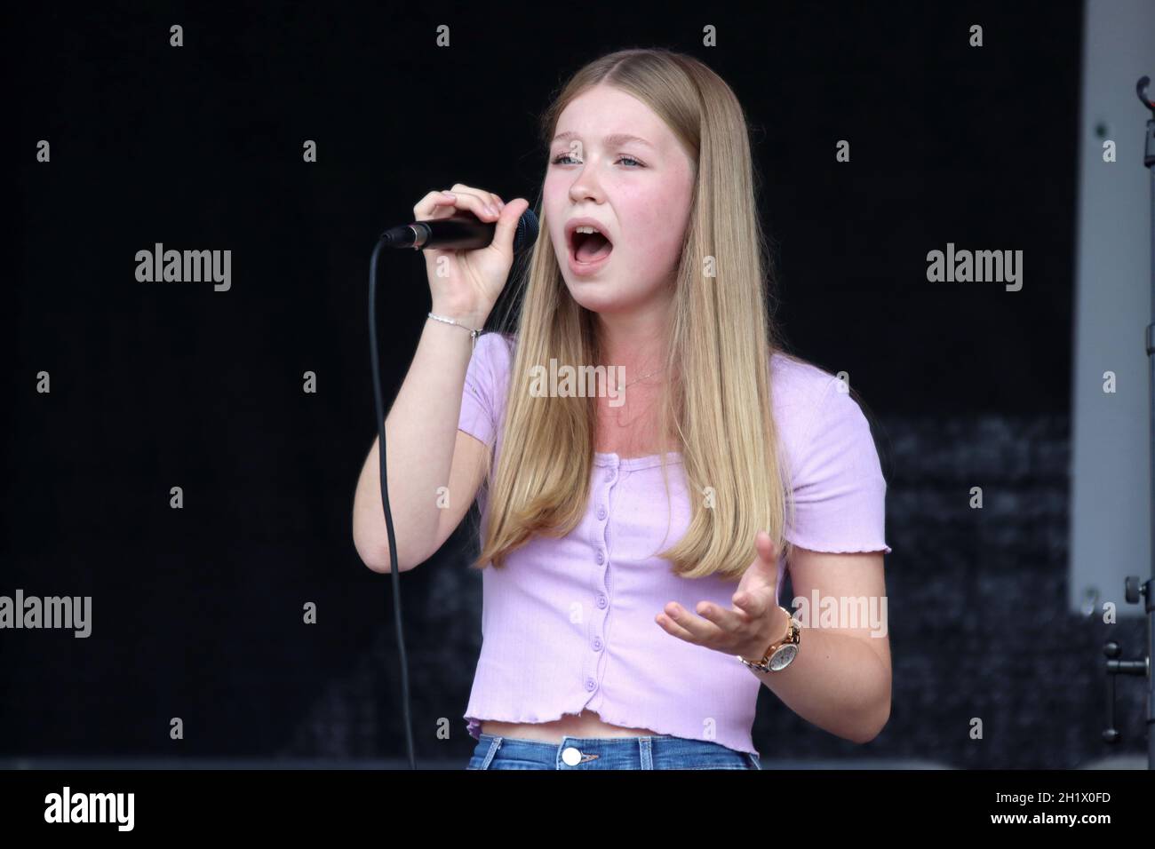 Lisa-Marie Ramm, Siegerin THE VOICE KIDS 2020, Auftritt 750 Jahre ...