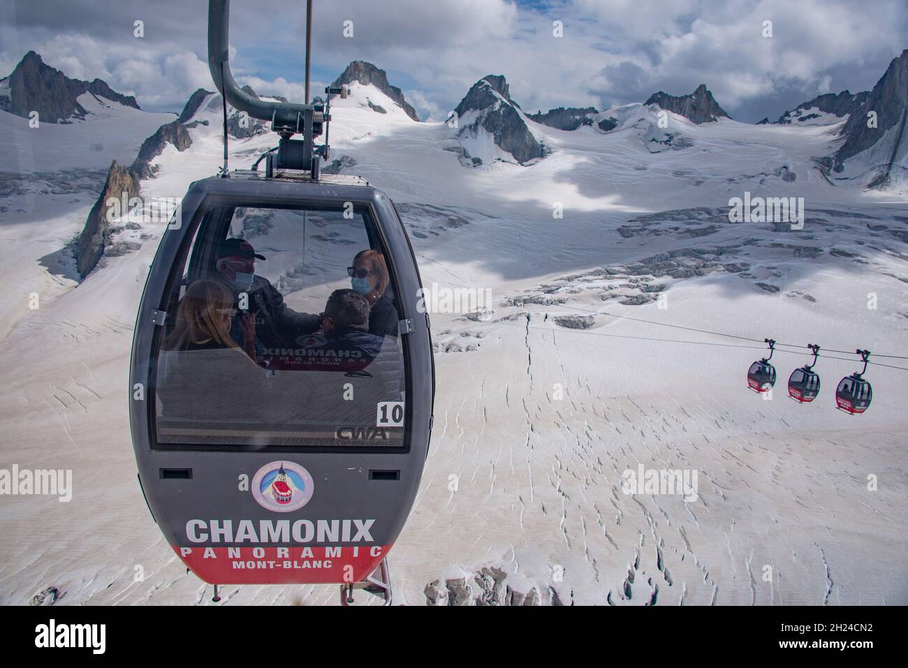 Mont blanc seilbahn -Fotos und -Bildmaterial in hoher Auflösung – Alamy