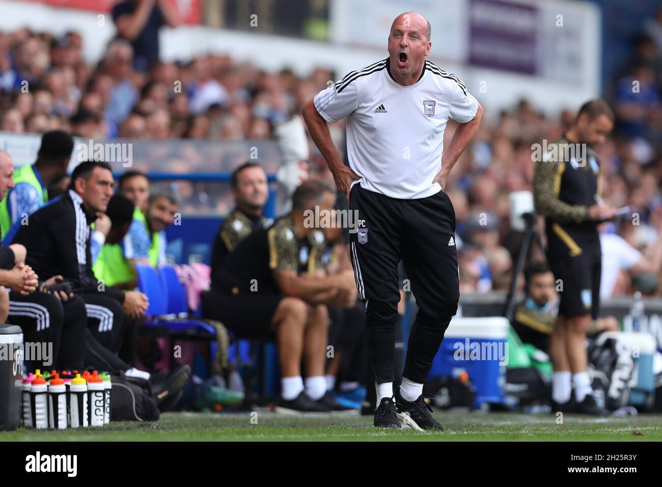 Manager von Ipswich Town, Paul Cook - Ipswich Town / Sheffield Mittwoch ...
