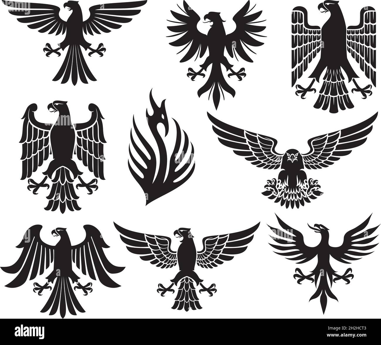 Eagles Stock-Vektorgrafiken kaufen - Alamy