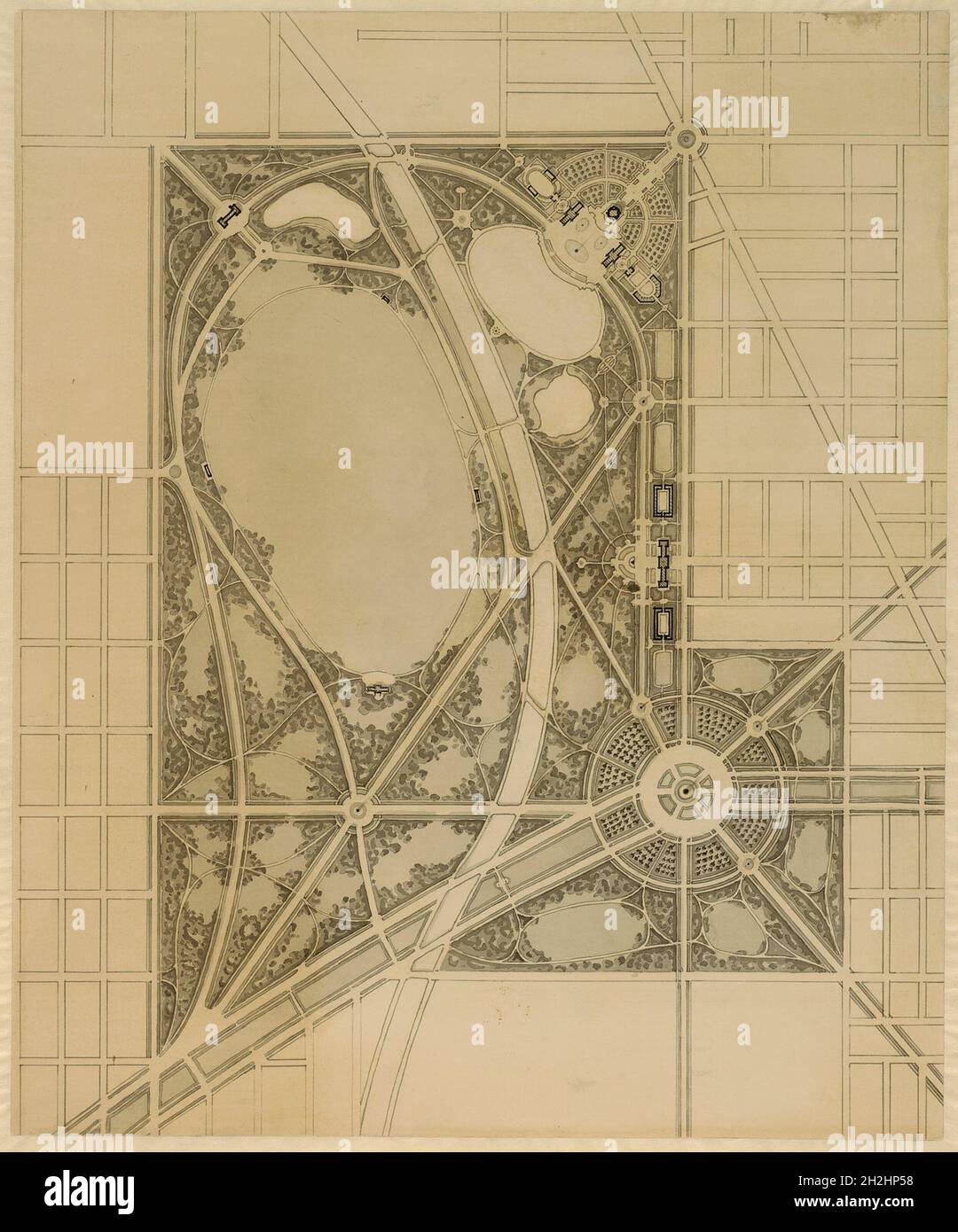 Plan von 1909 von chicago -Fotos und -Bildmaterial in hoher Auflösung ...