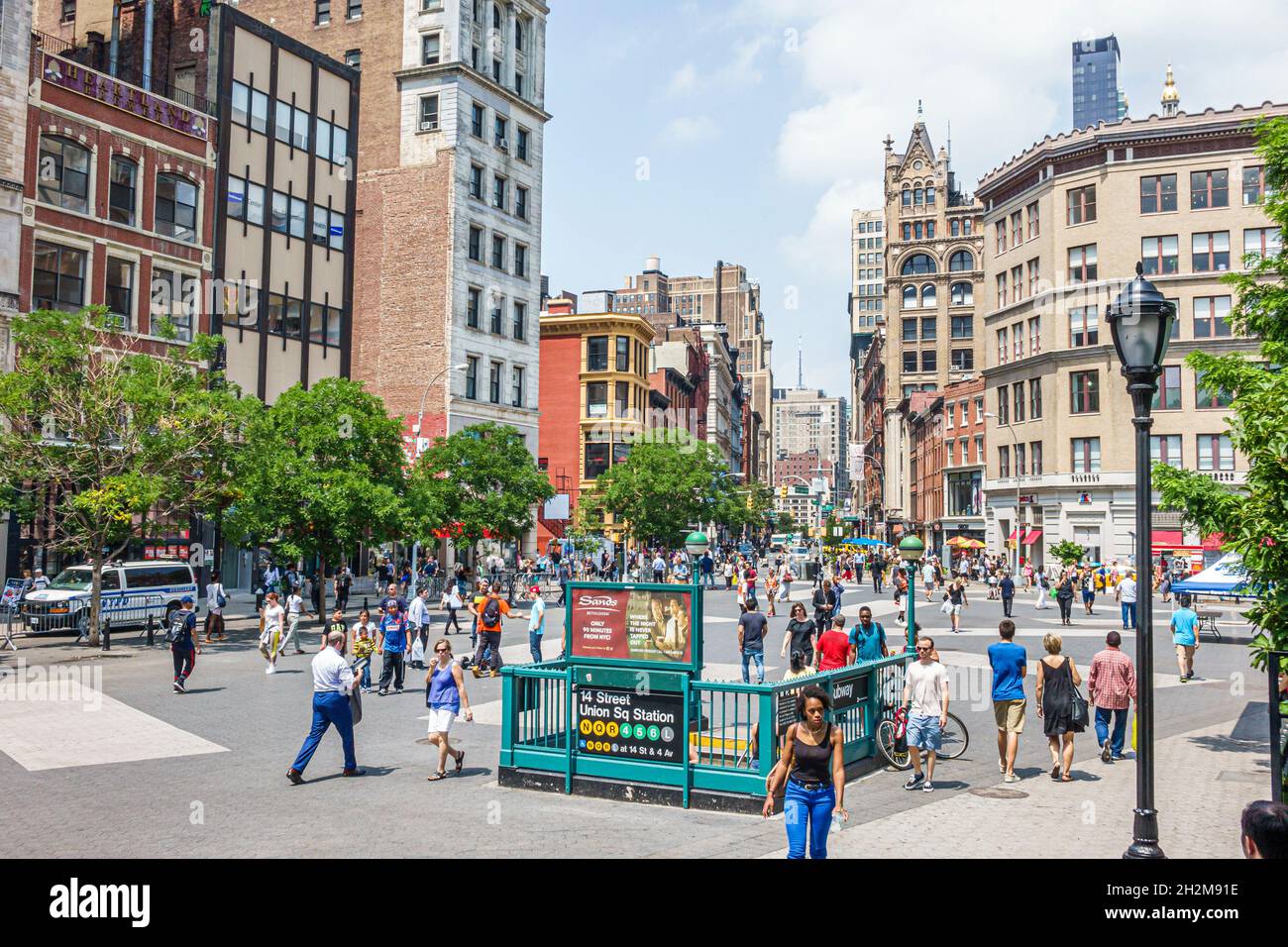 U bahn station 14th street union square eingang mta -Fotos und ...