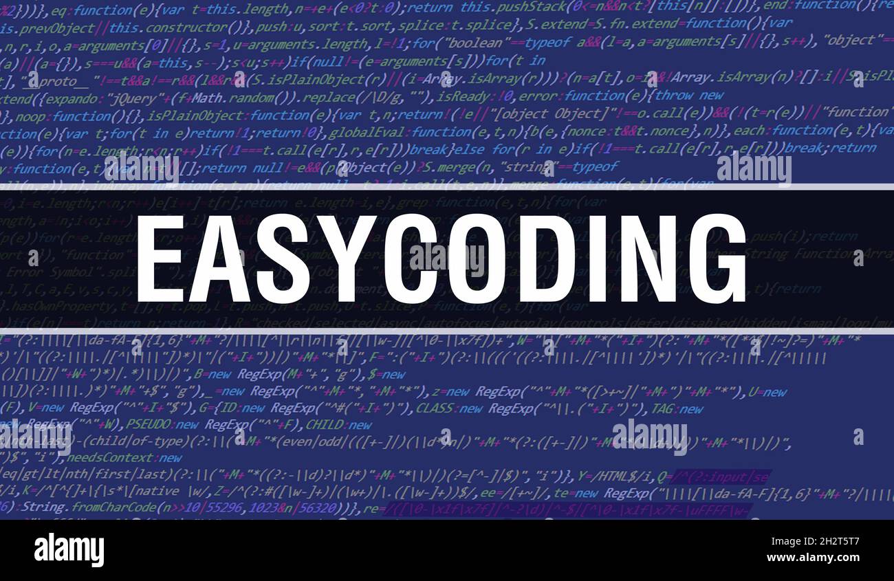 Easycoding bild -Fotos und -Bildmaterial in hoher Auflösung – Alamy