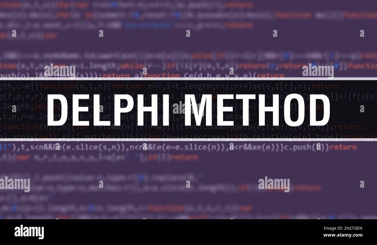 Delphi methode -Fotos und -Bildmaterial in hoher Auflösung – Alamy