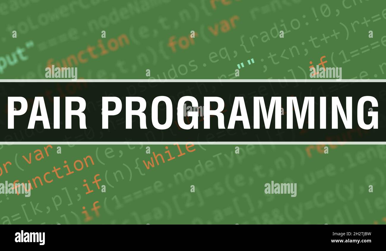 Pair programmierung hintergrund -Fotos und -Bildmaterial in hoher ...
