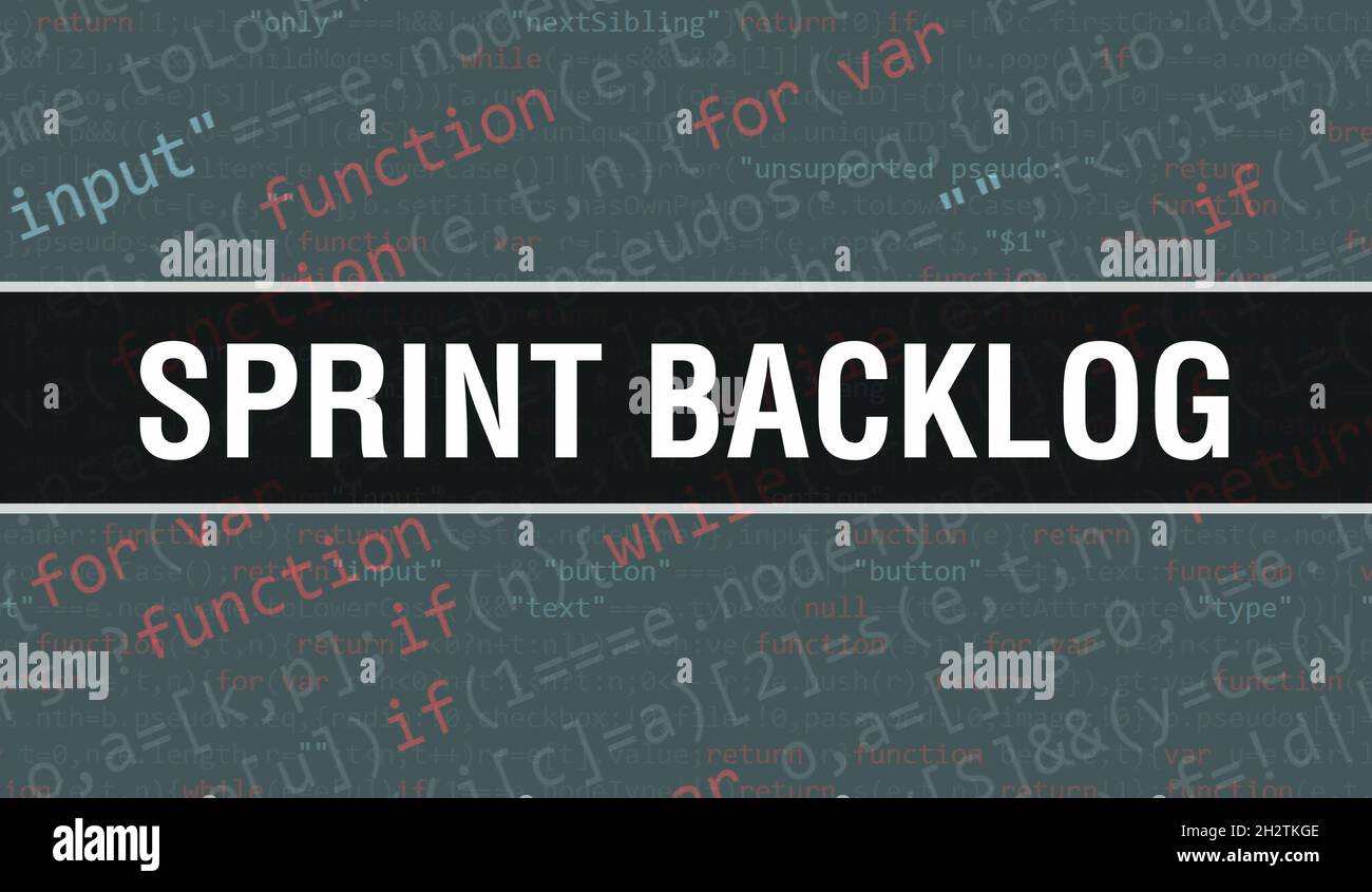Sprint backlog hintergrund Stockfotos und -bilder Kaufen - Alamy
