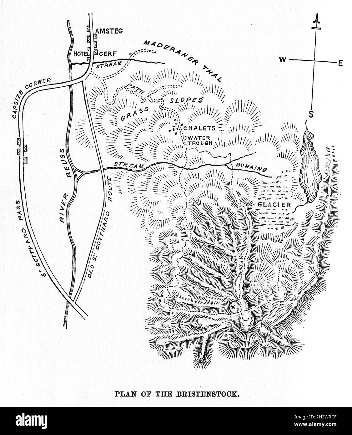 Gletscher schweizer alpen Ausgeschnittene Stockfotos und -bilder - Alamy