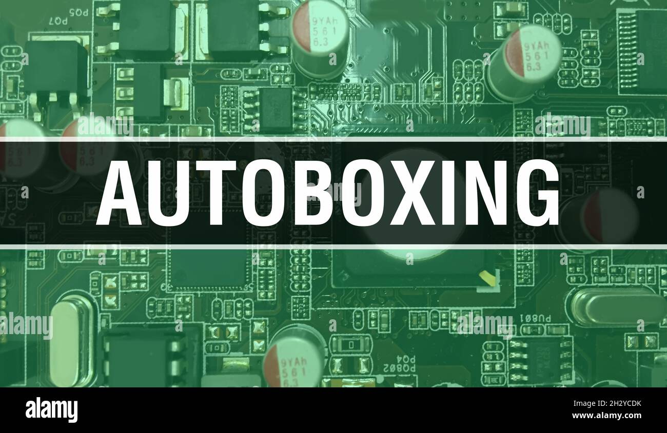 Autoboxing text -Fotos und -Bildmaterial in hoher Auflösung – Alamy