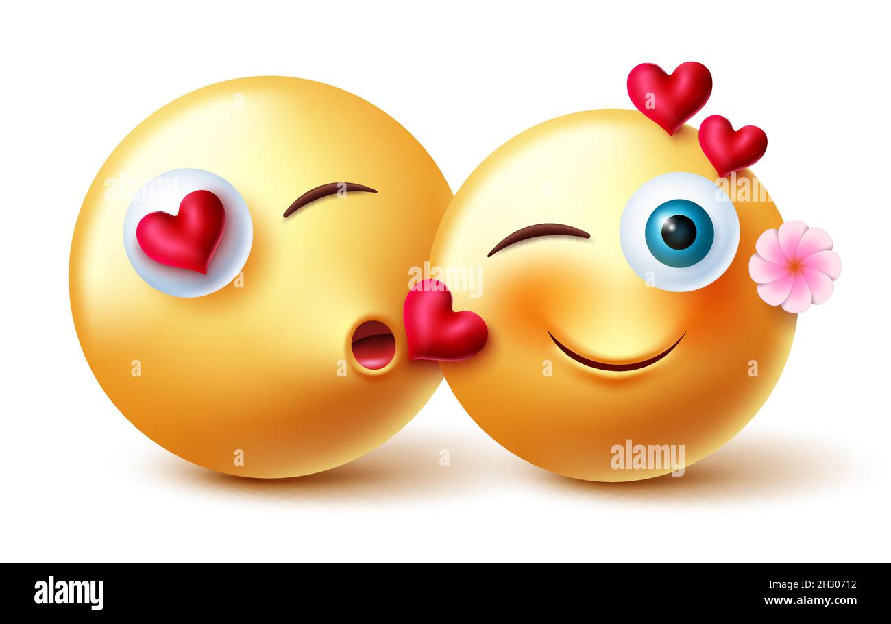 Küssender smiley -Fotos und -Bildmaterial in hoher Auflösung – Alamy