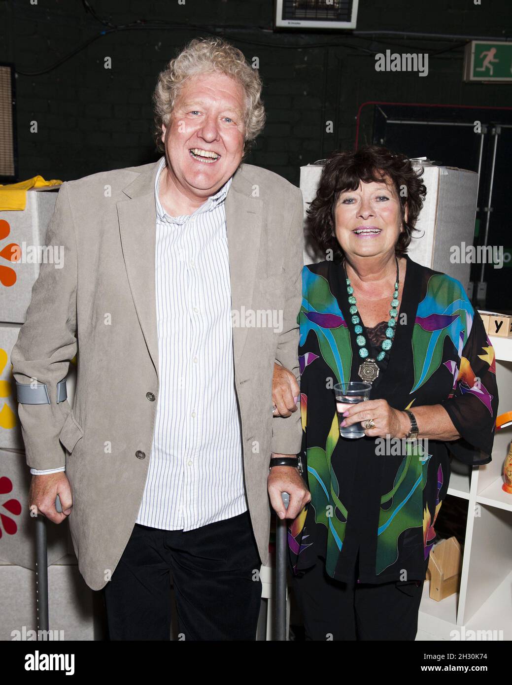 Iain Lauchlan und Caroll Chell besuchen das 50-jährige Jubiläum der ...