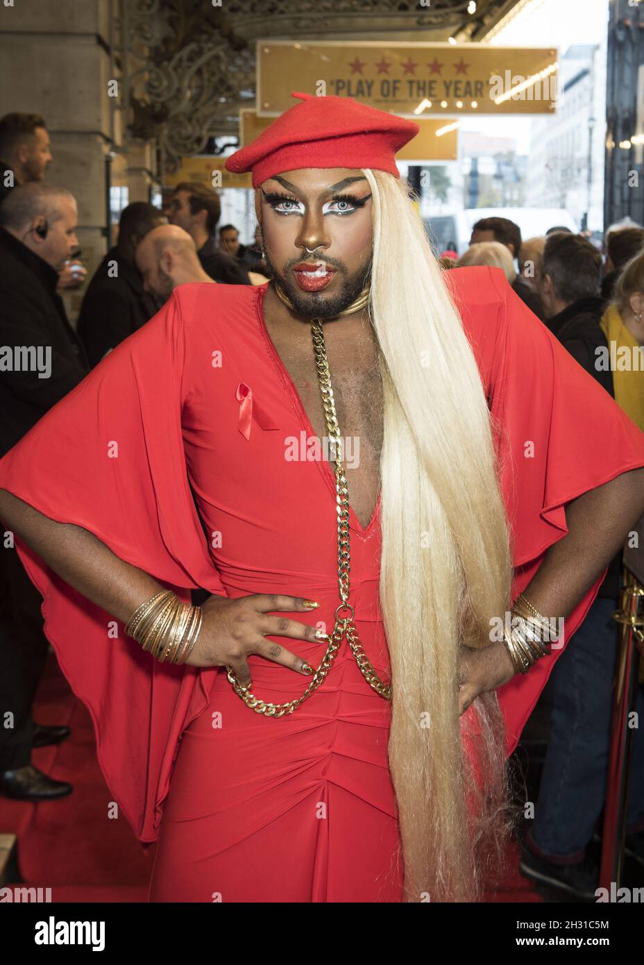 Freida Slaves kommt bei der Vorstellung des World AIDS Day Inheritance ...