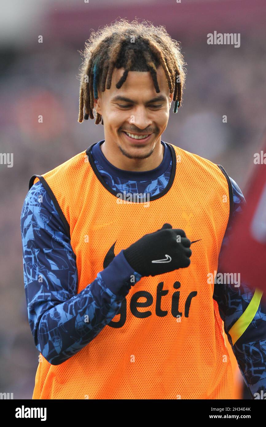 London, Großbritannien. Okt. 2021. DELE Alli von Tottenham Hotspur ...