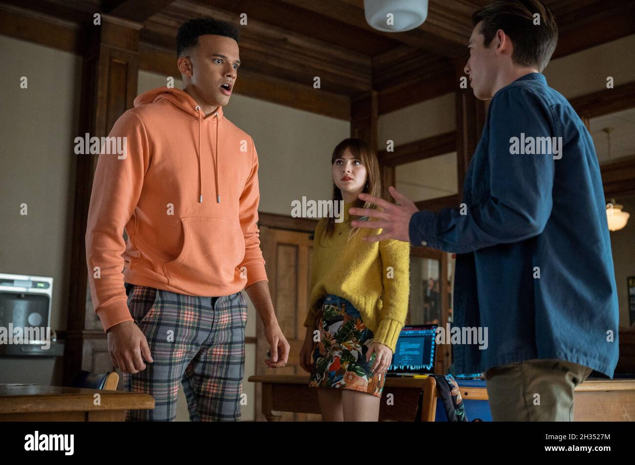 LOCKE & KEY (alias LOCKE AND KEY), von links: Petritce Jones, Emilia ...