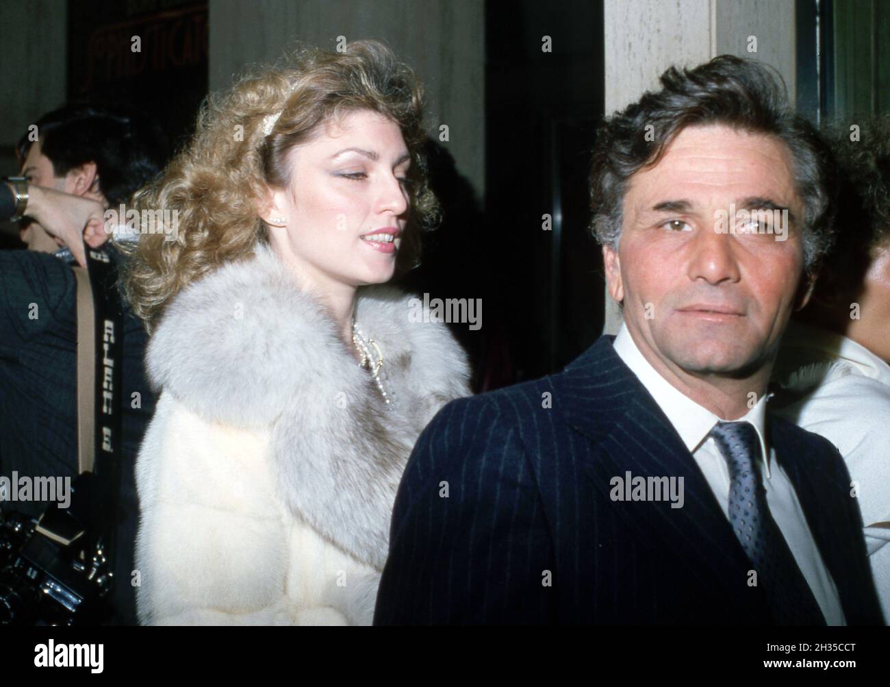 Peter Falk und Shera Danese um die 1980er Jahre Credit: Ralph Dominguez ...