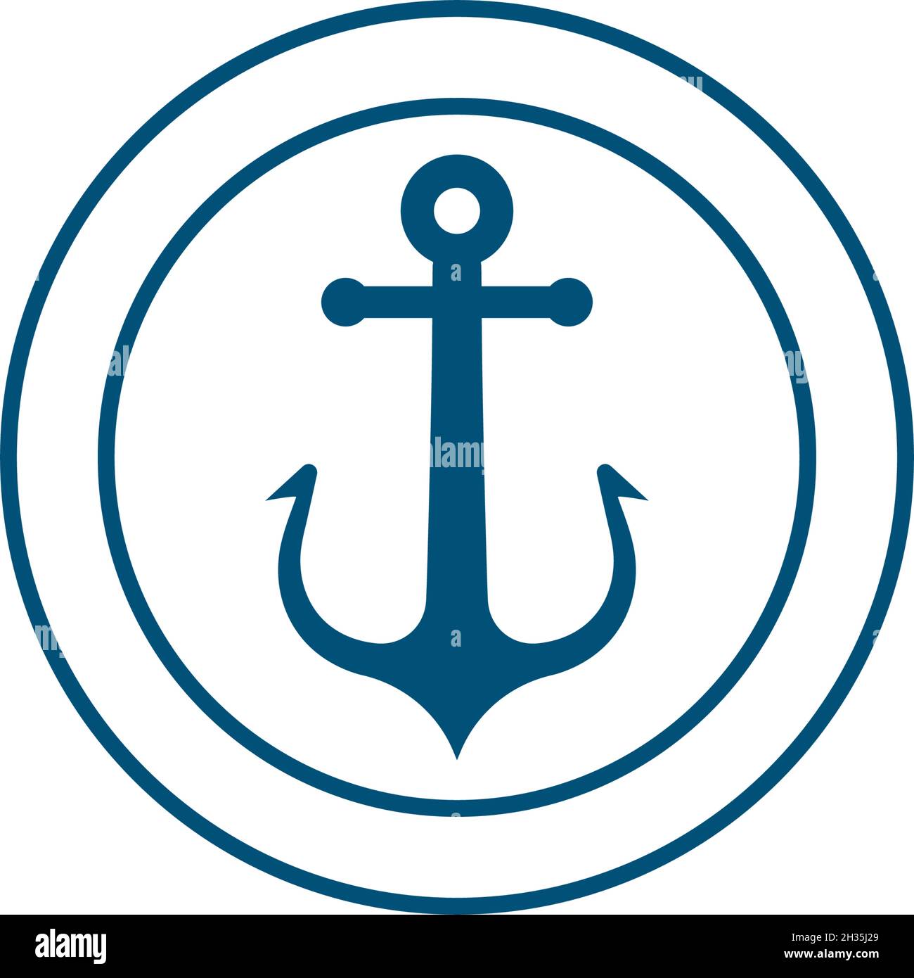 Anker logo Ausgeschnittene Stockfotos und -bilder - Alamy