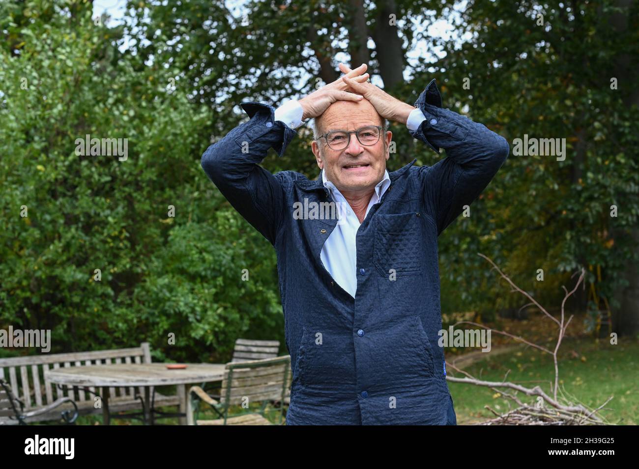 Potsdam, Deutschland. Oktober 2021. Der Regisseur Volker Schlöndorff ...