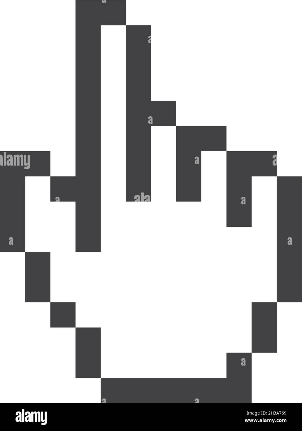 Hand zeigefinger Schwarzweiß-Stockfotos und -bilder - Alamy