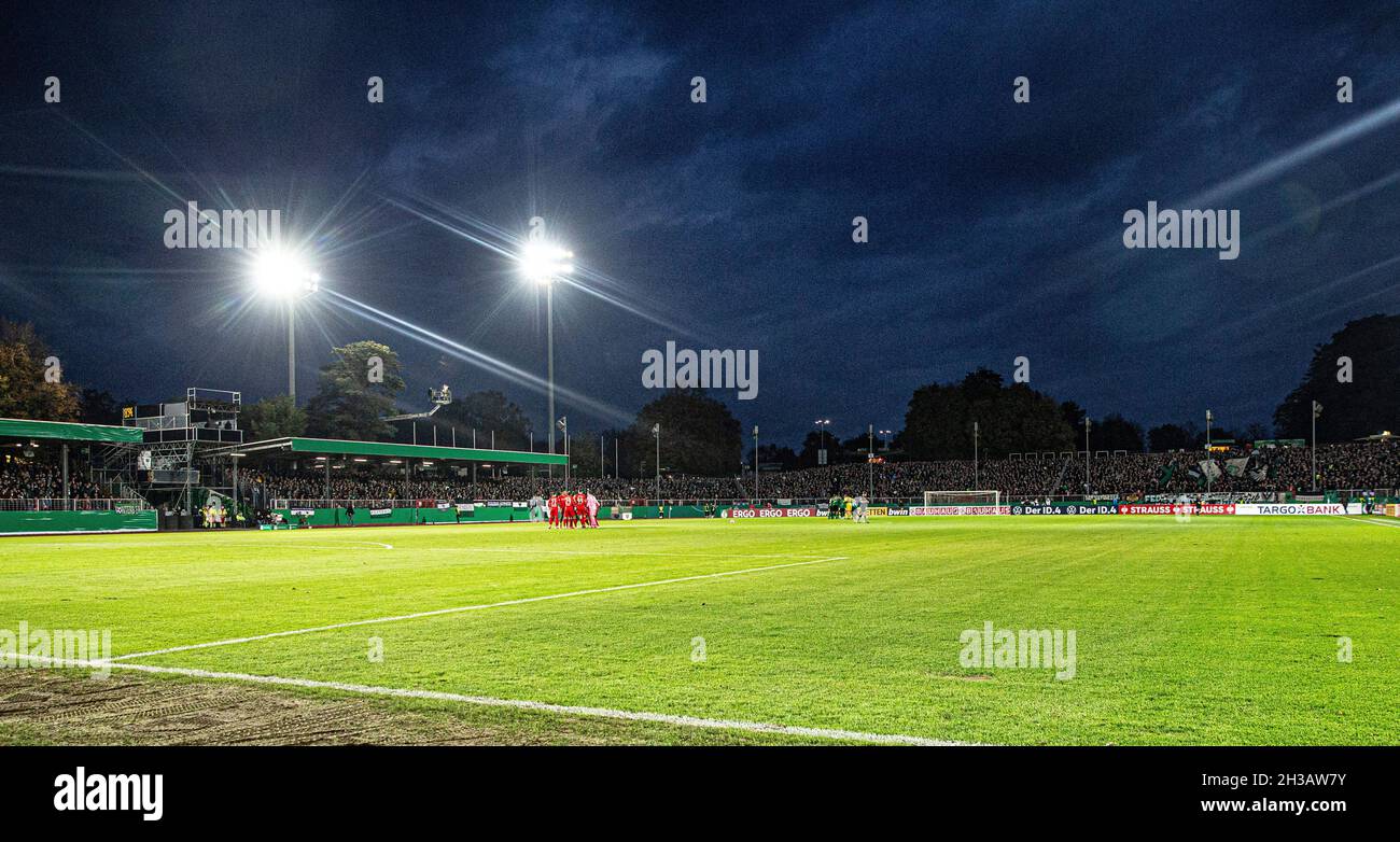 firo: 26.10.2021 Fuvuball: Fußball: DFB Pokal Saison 2021/2022 2. Runde ... firo: 26.10.2021 Fuvuball: Fußball: DFB Pokal Saison 2021/2022 2. Runde ...