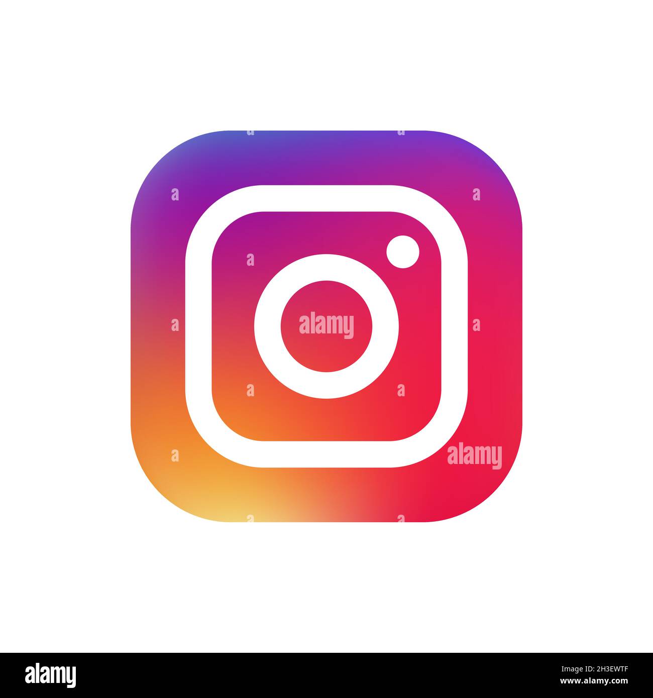 Instagram Logo Black And White Stock Vektorgrafiken Kaufen Alamy