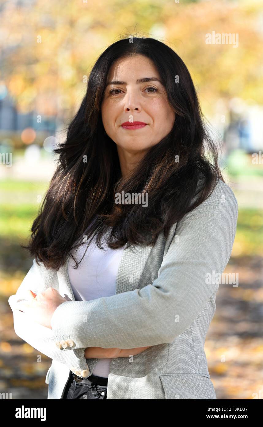 Berlin, Deutschland. Okt. 2021. Sevim Aydin (SPD), neues Mitglied des Berliner ...