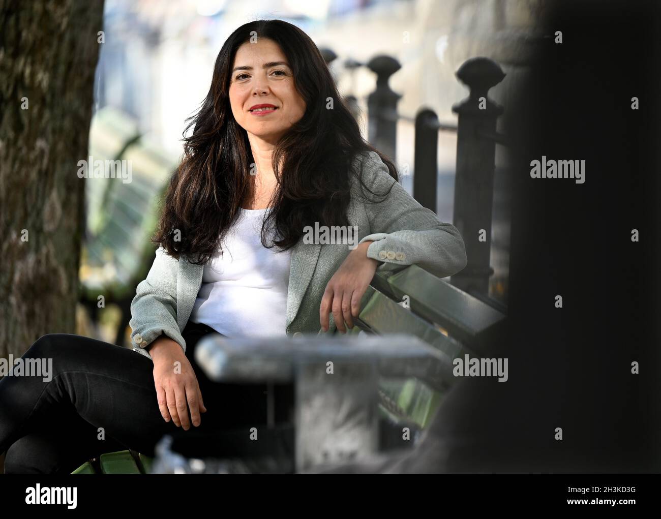 Berlin, Deutschland. Okt. 2021. Sevim Aydin (SPD), ein neues Mitglied des Berliner ...