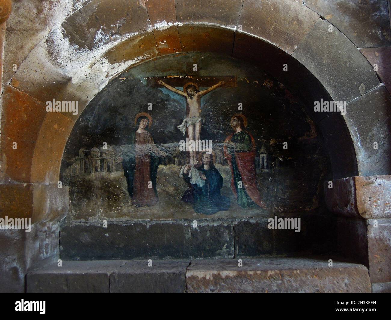 Jesus christ crucified painting -Fotos und -Bildmaterial in hoher Auflösung – Alamy