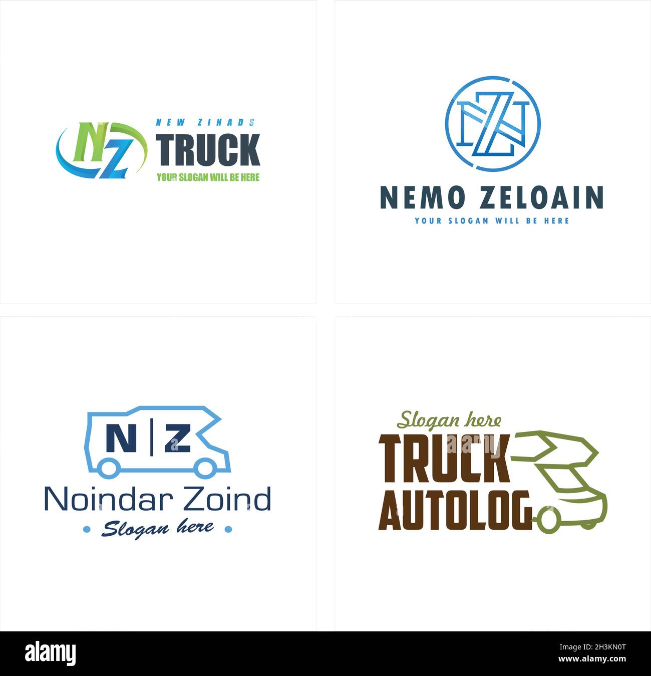 Lkw icon logo Stock-Vektorgrafiken kaufen - Alamy
