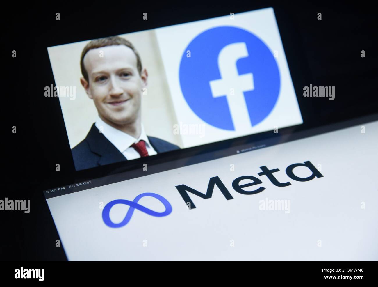 Mark zuckerberg facebook logo -Fotos und -Bildmaterial in hoher ...