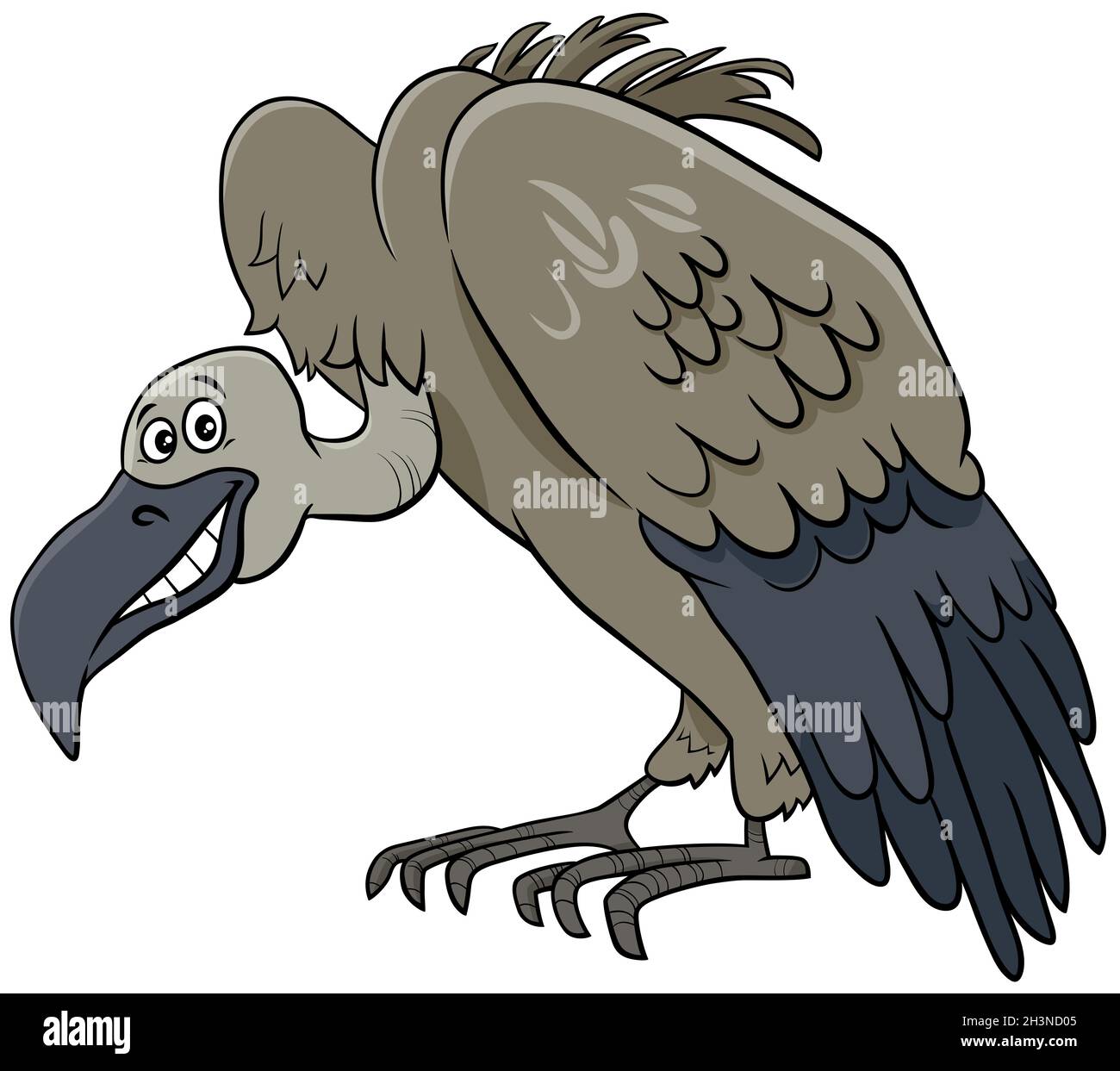 Geier cartoon Ausgeschnittene Stockfotos und -bilder - Alamy