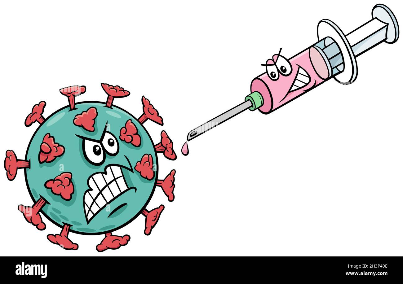 Cartoon Impfstoff Stockfotos und -bilder Kaufen - Alamy