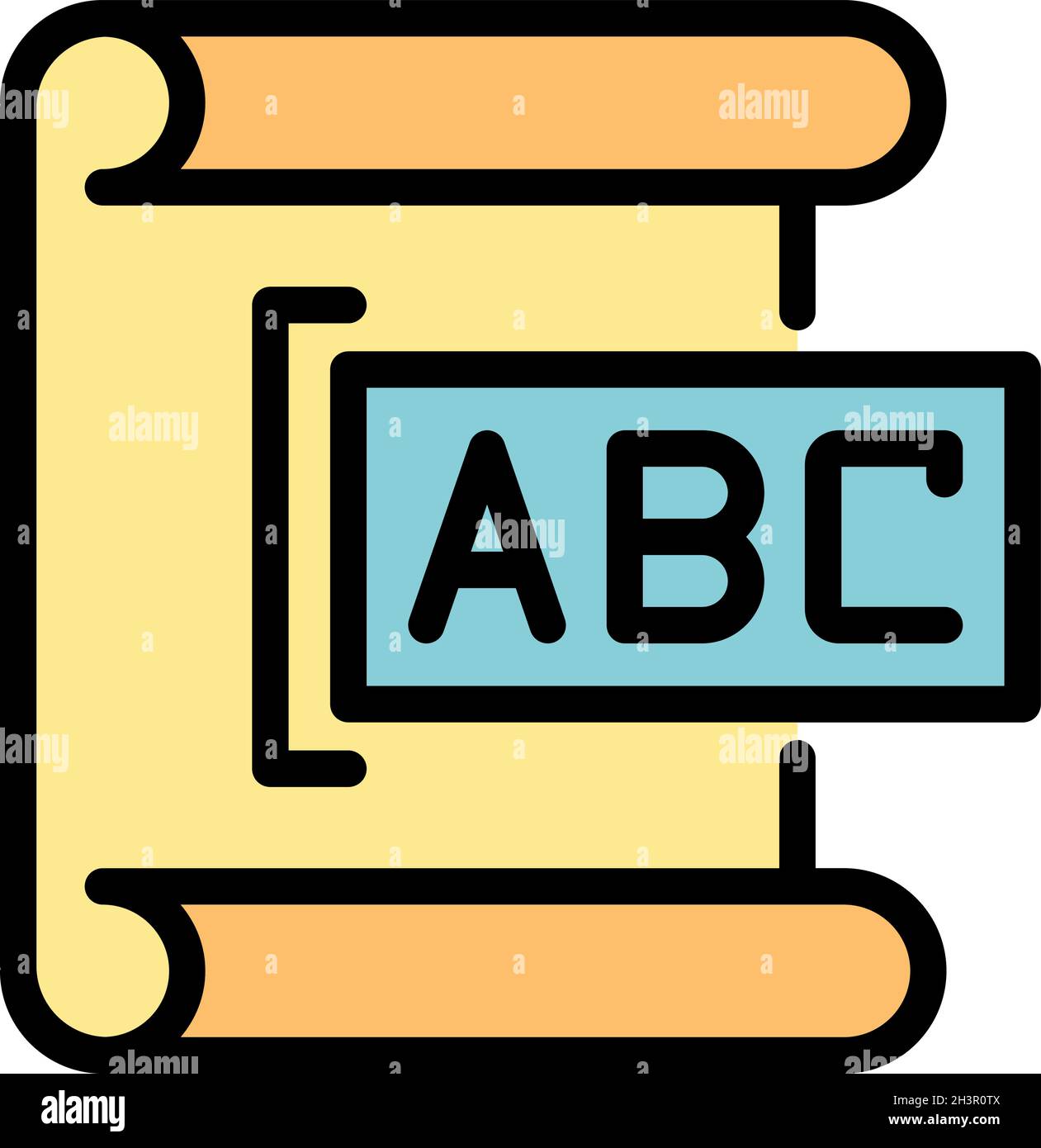 Symbol für „Inclusive Education Paper“. Umriss inklusive Bildung Papier ...