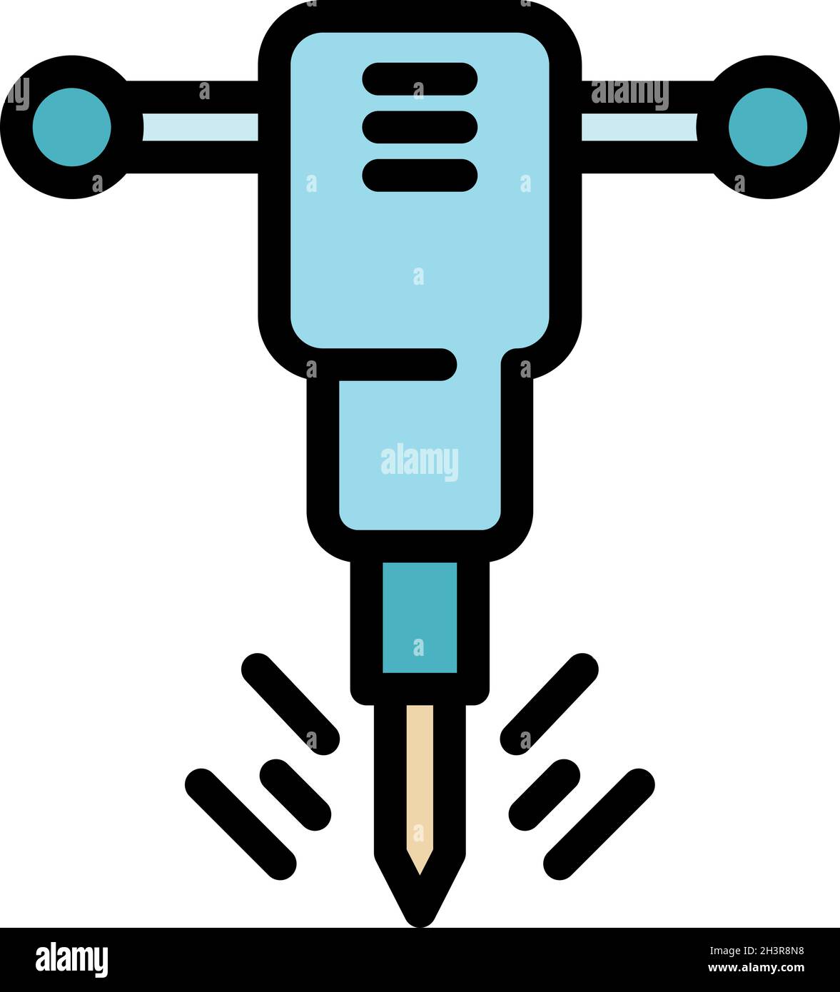 Bohrer Symbol Vektor Vektoren Stockfotos und -bilder Kaufen - Alamy