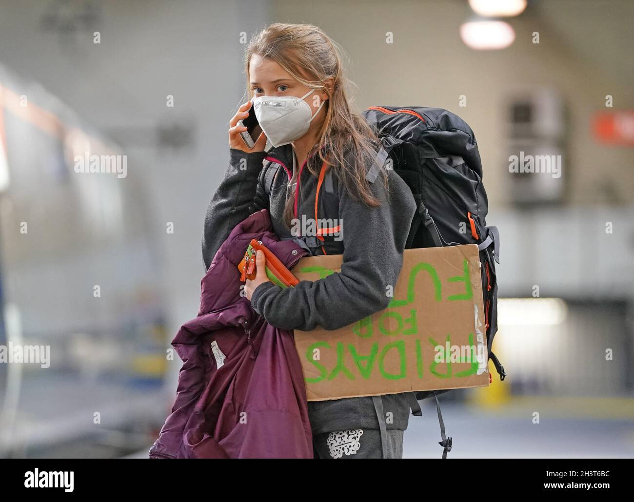 Stilvolle Welche Auto Fahrt Greta Thunberg Bild