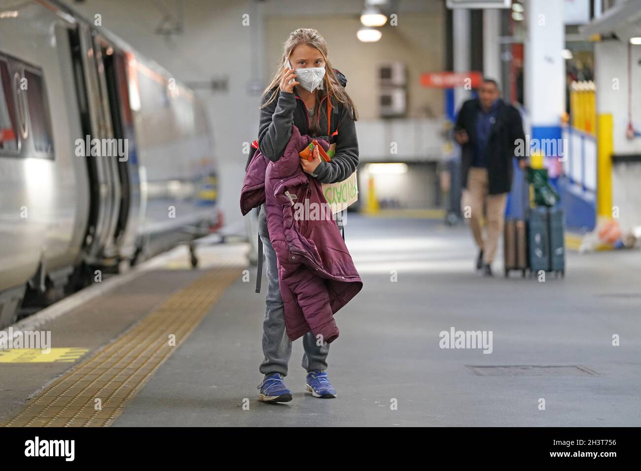 Stilvolle Welche Auto Fahrt Greta Thunberg Bild