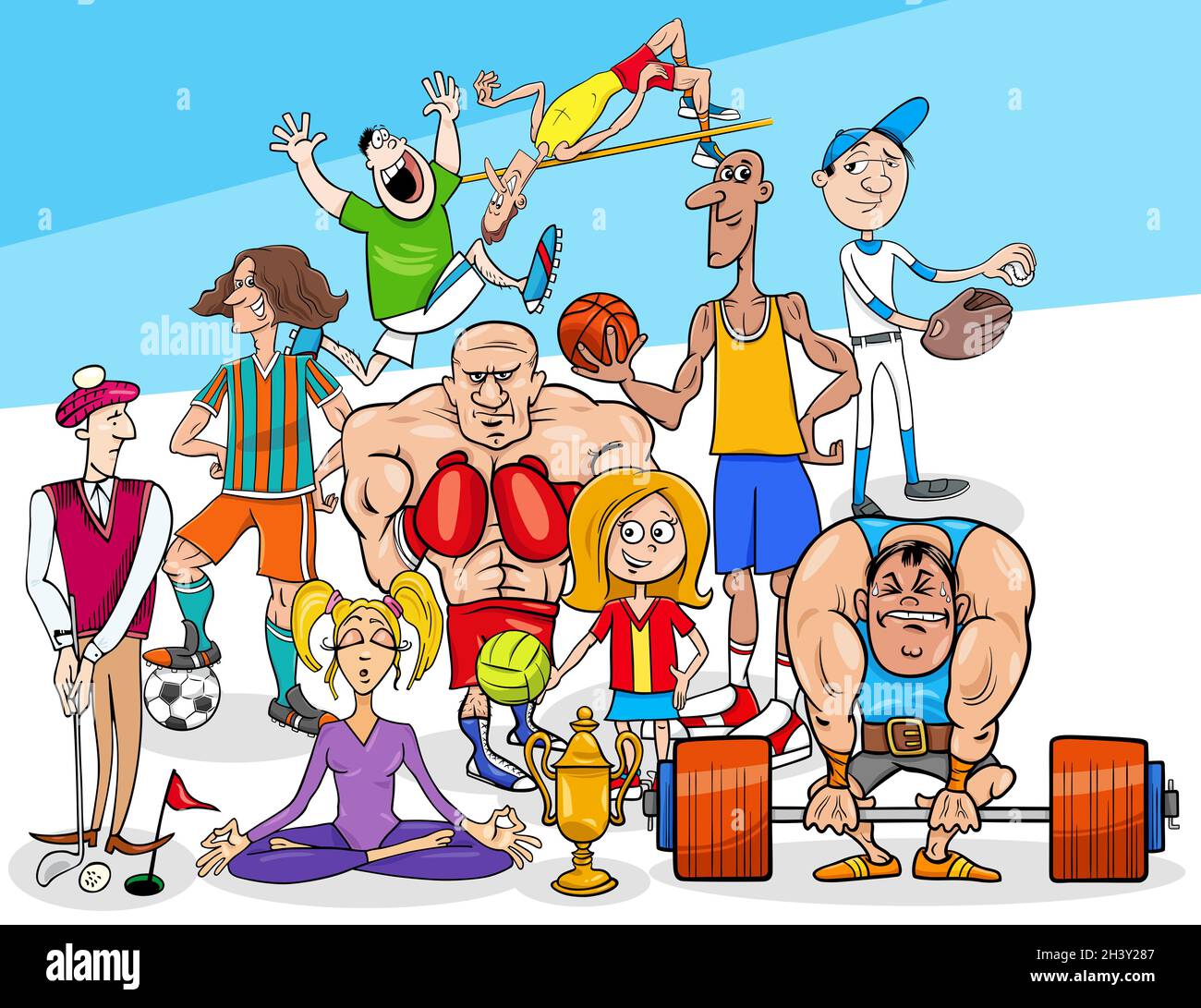 Cartoon bodybuilder lustig -Fotos und -Bildmaterial in hoher Auflösung ...