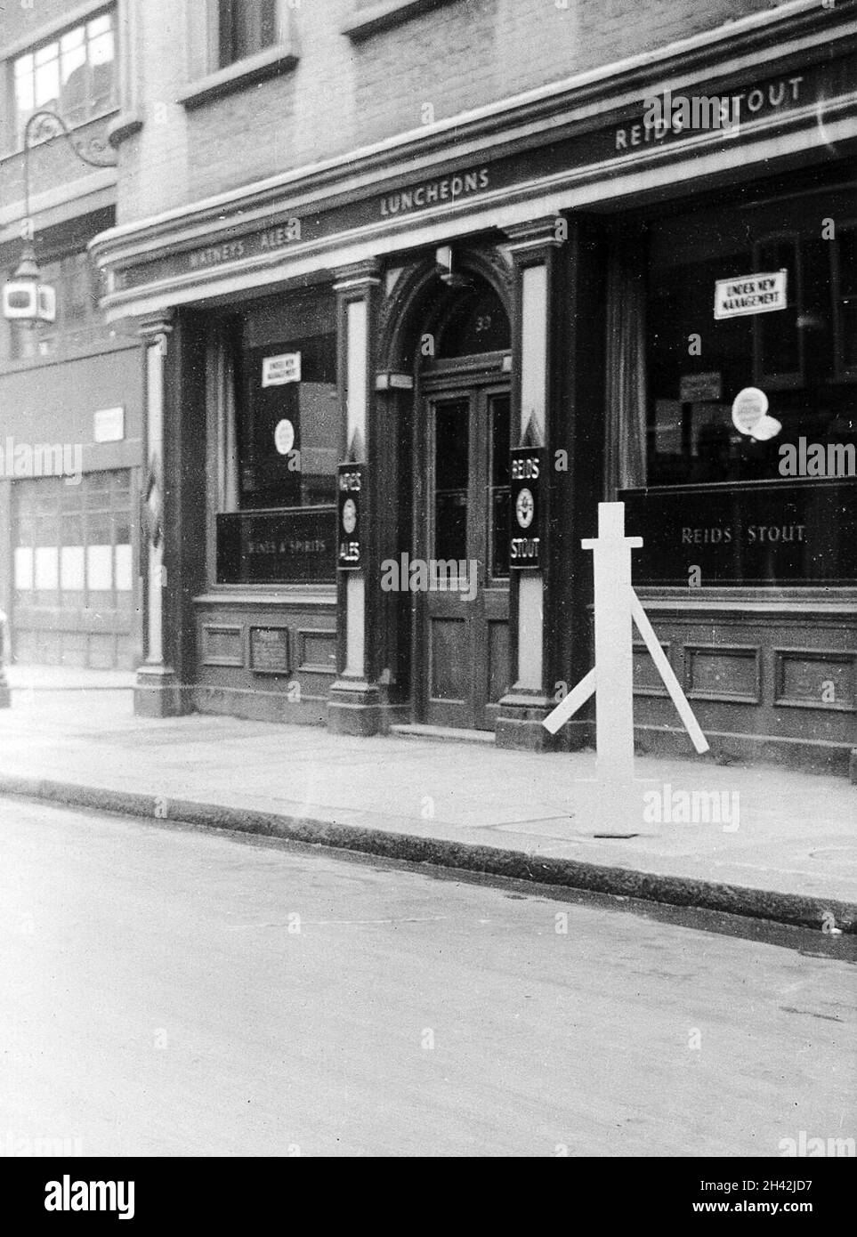 Broad Street (latterly Broadwick Street), Soho, mit einer weißen ...