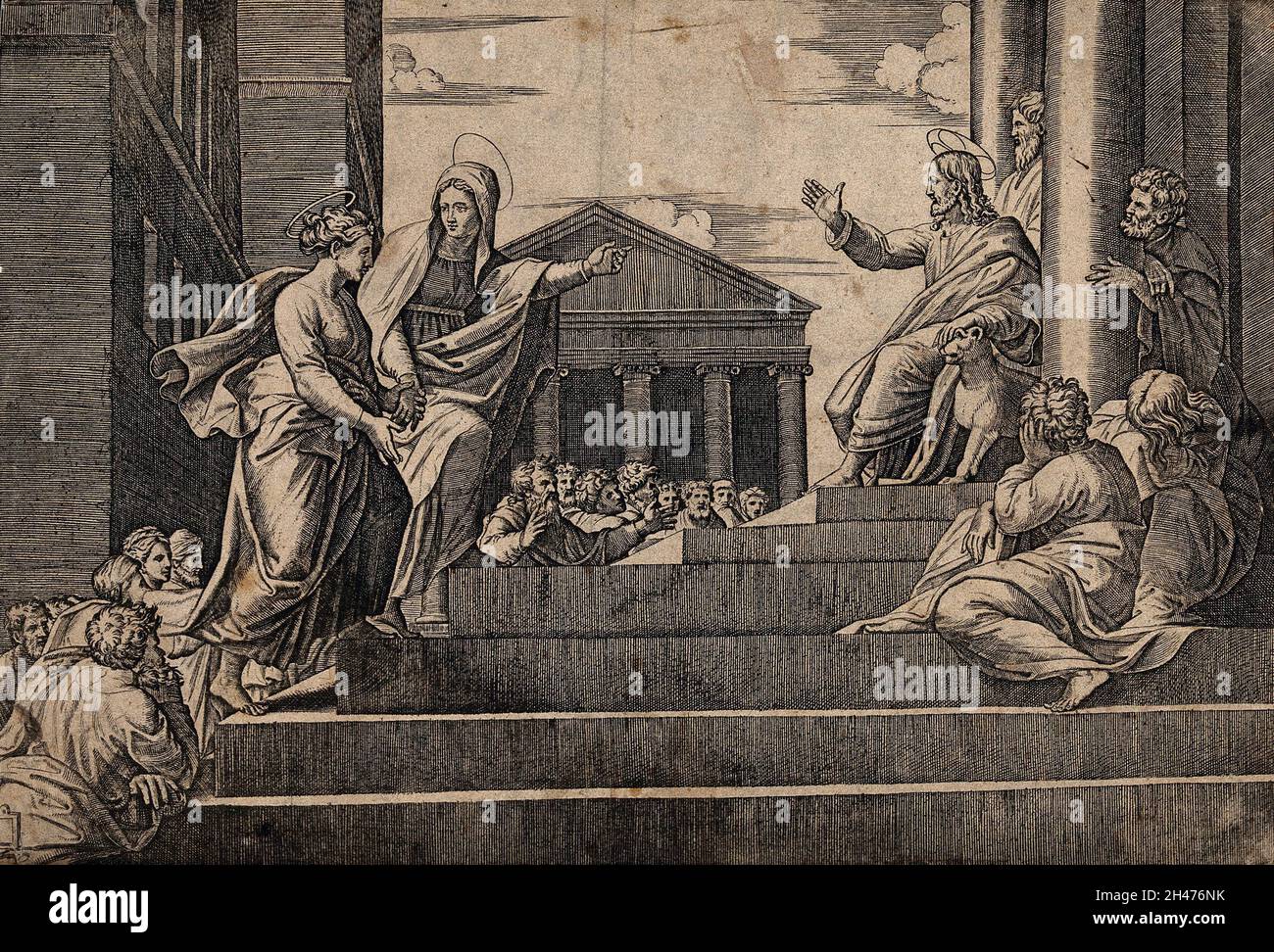 Martha und mary magdalene Stockfotos und -bilder Kaufen - Alamy