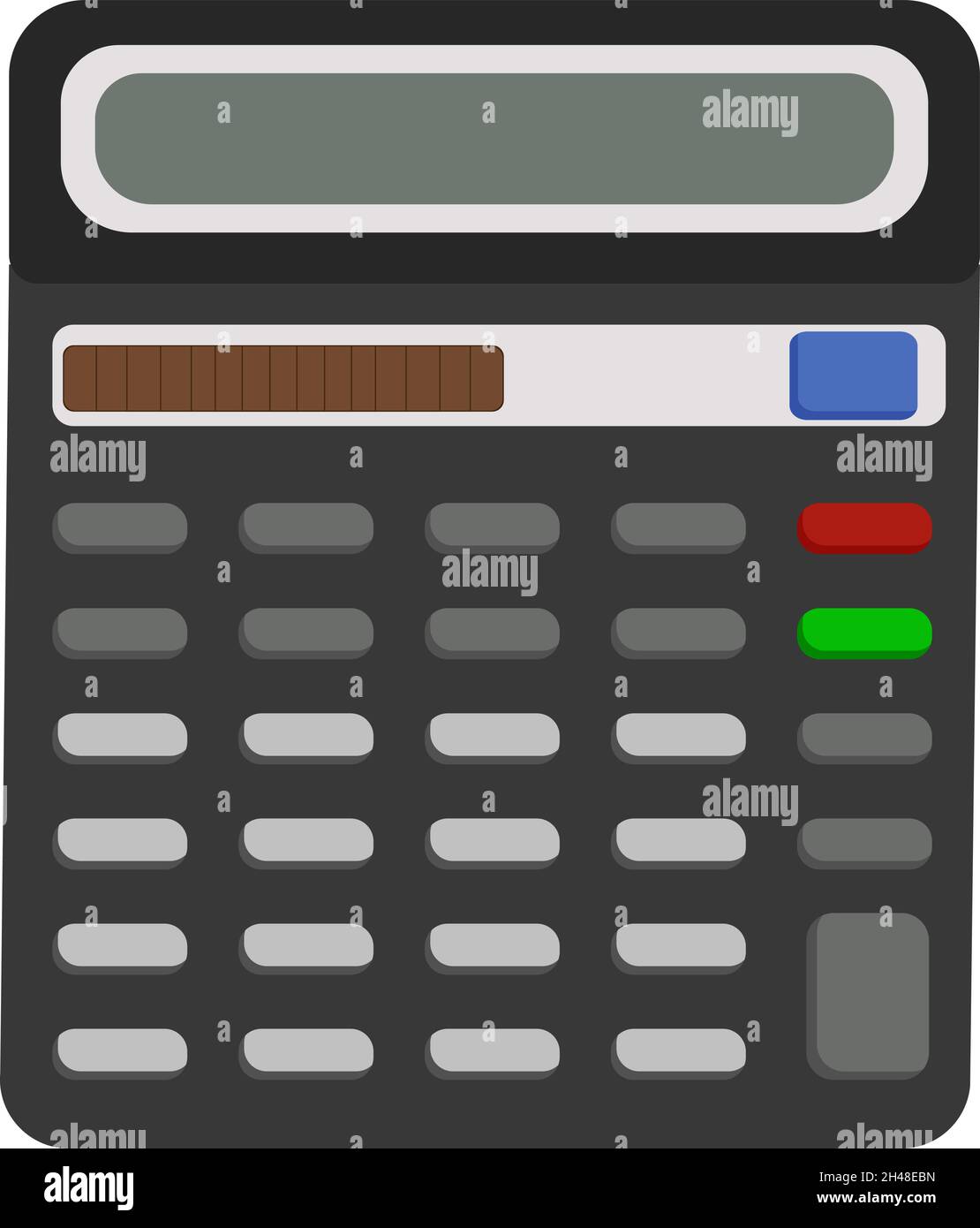 Digitaler rechner Stock-Vektorgrafiken kaufen - Alamy