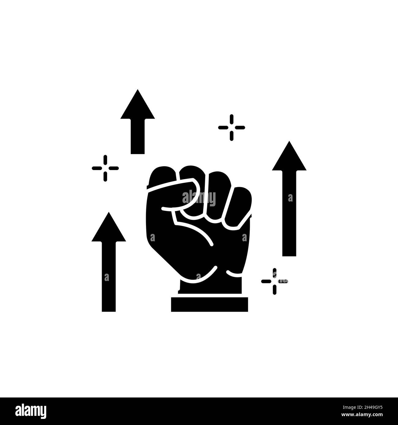 Symbol für die farbige Motivationslinie. Piktogramm für Webseite ...