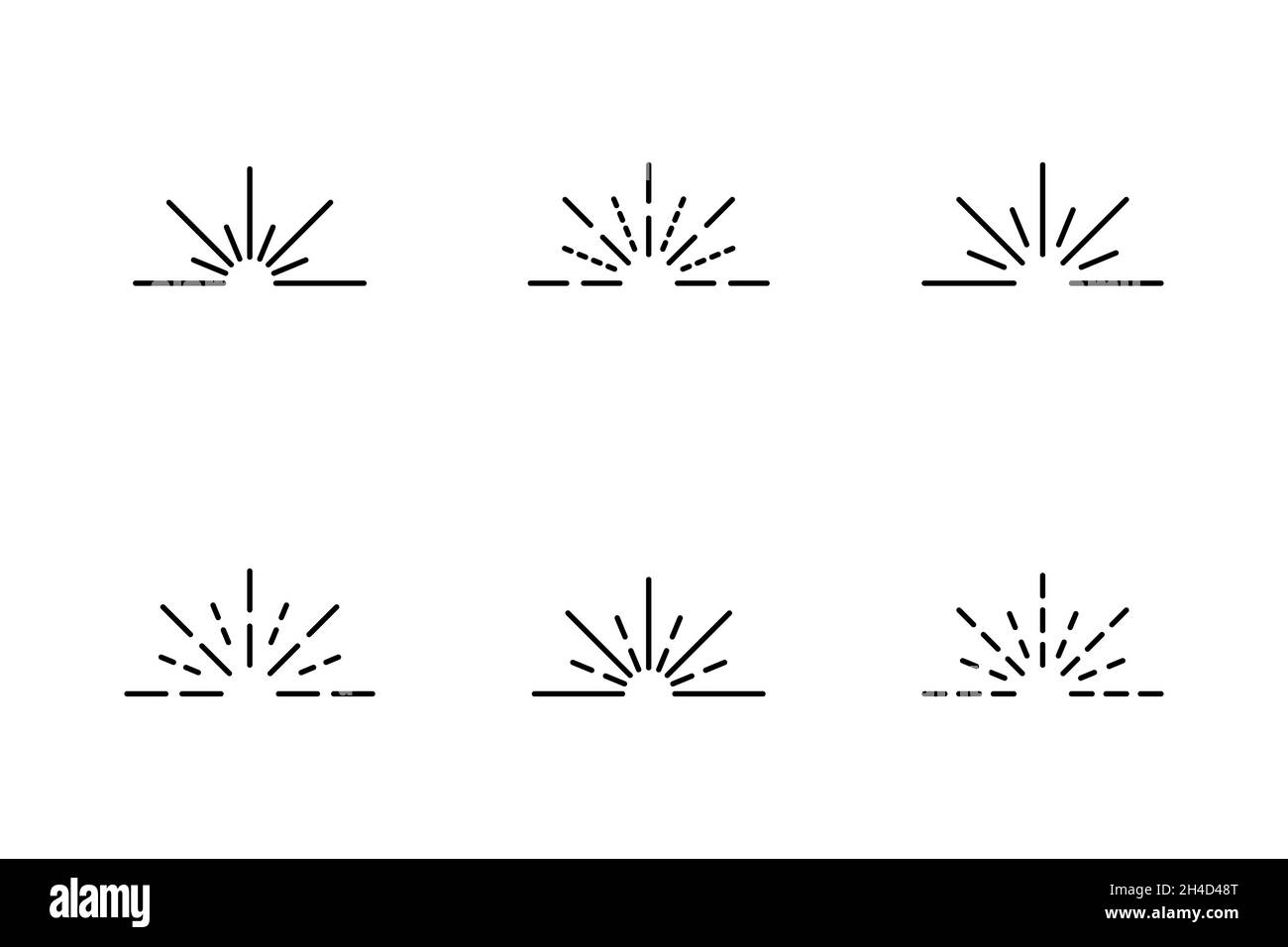 Kreis symbol design Schwarzweiß-Stockfotos und -bilder - Alamy