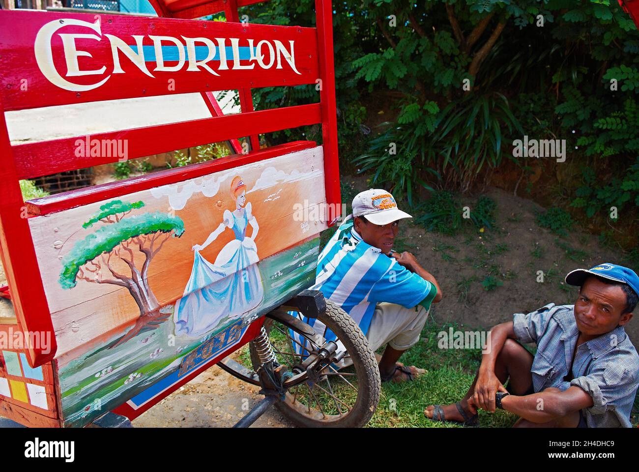 Madagaskar. Antsirabe. Pousse-pousse, le Taxi Malgache. // Madagaskar ...
